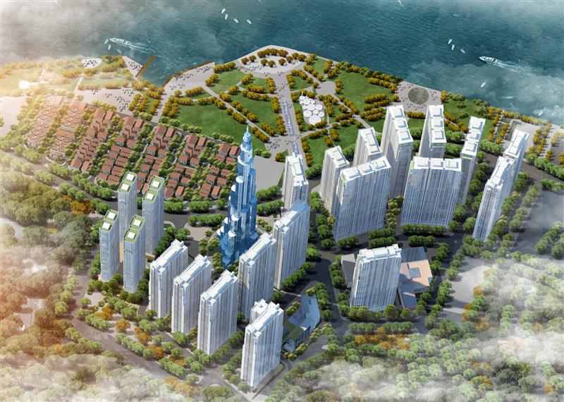 Landmark Plus – tháp đôi tại dự án Vinhomes Central Park